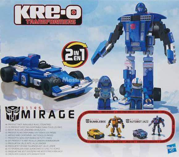 KRE-O 31145 Transformers Mirage Hasbro prezzi offerte online costruzioni KRE-O 31145 Transformers Mirage Hasbro prezzi offerte online costruzioni
