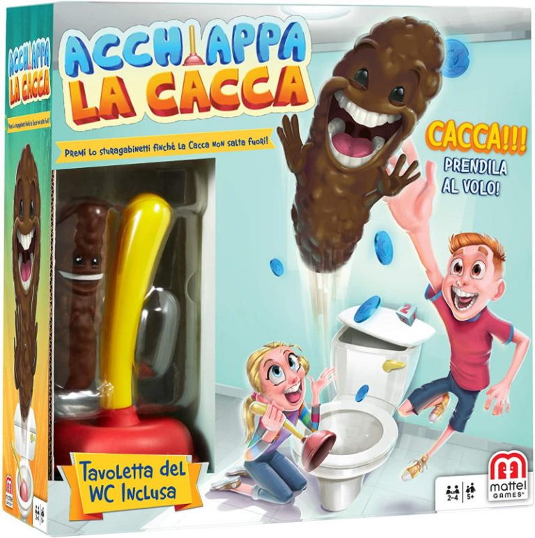 Mattel Games, Acchiappa la Cacca con Toilet Incluso - Giocattolinews.com